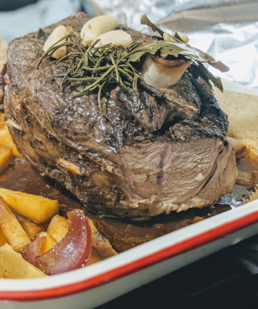 Castilian Leg of Lamb- Dining with The Dame 7 - Retro Food For Modern Times