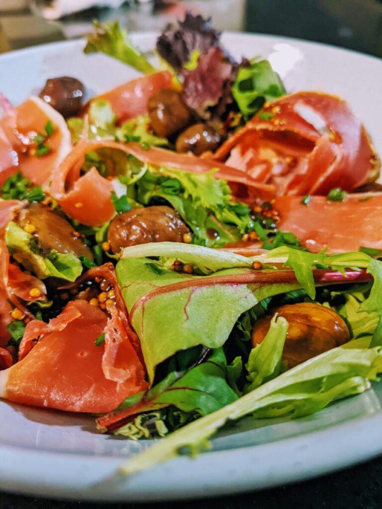 Warm Chestnut Salad - Retro Food For Modern Times