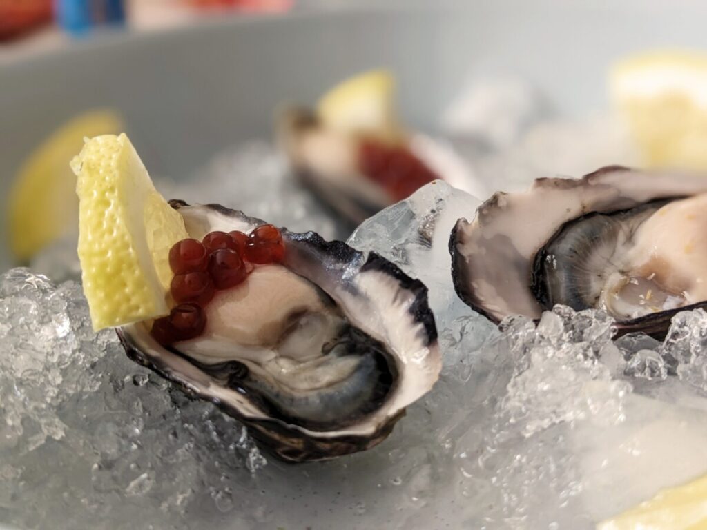 Oysters with Caviar - Retro Food For Modern Times