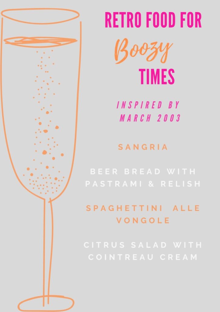 Let's Get Lit - March 2003 - Retro Food For Modern Times